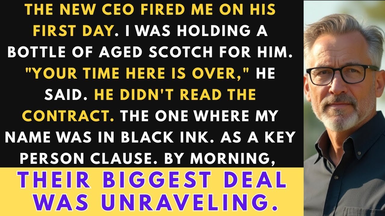 The New CEO Fired Me His First Day, He Didn't Know I Was In The ...