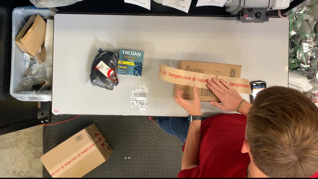 A Day In The Life Of A Target Team Member | ASMR Target Packing Online ...