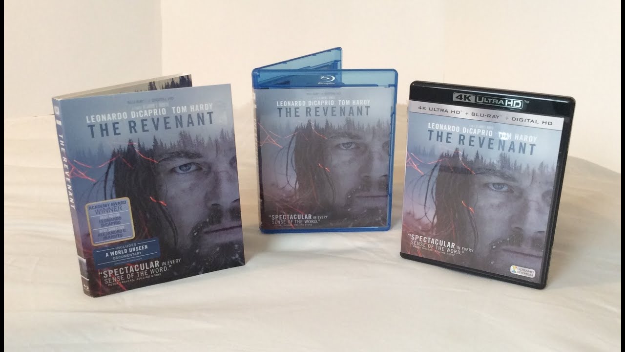 The Revenant - Blu Ray Unboxing 4K UltraHD and Review - YouTube