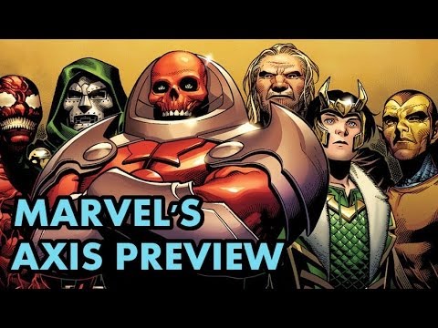 Marvel's AXIS Comprehensive Preview. Return Of Red Skull! - YouTube