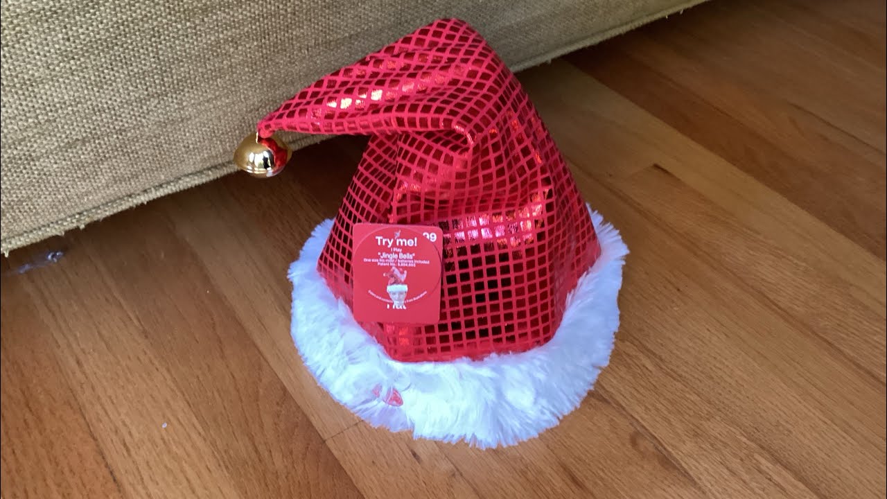 DanDee Animated 2024 Christmas Hat - “Jingle Bells” - YouTube