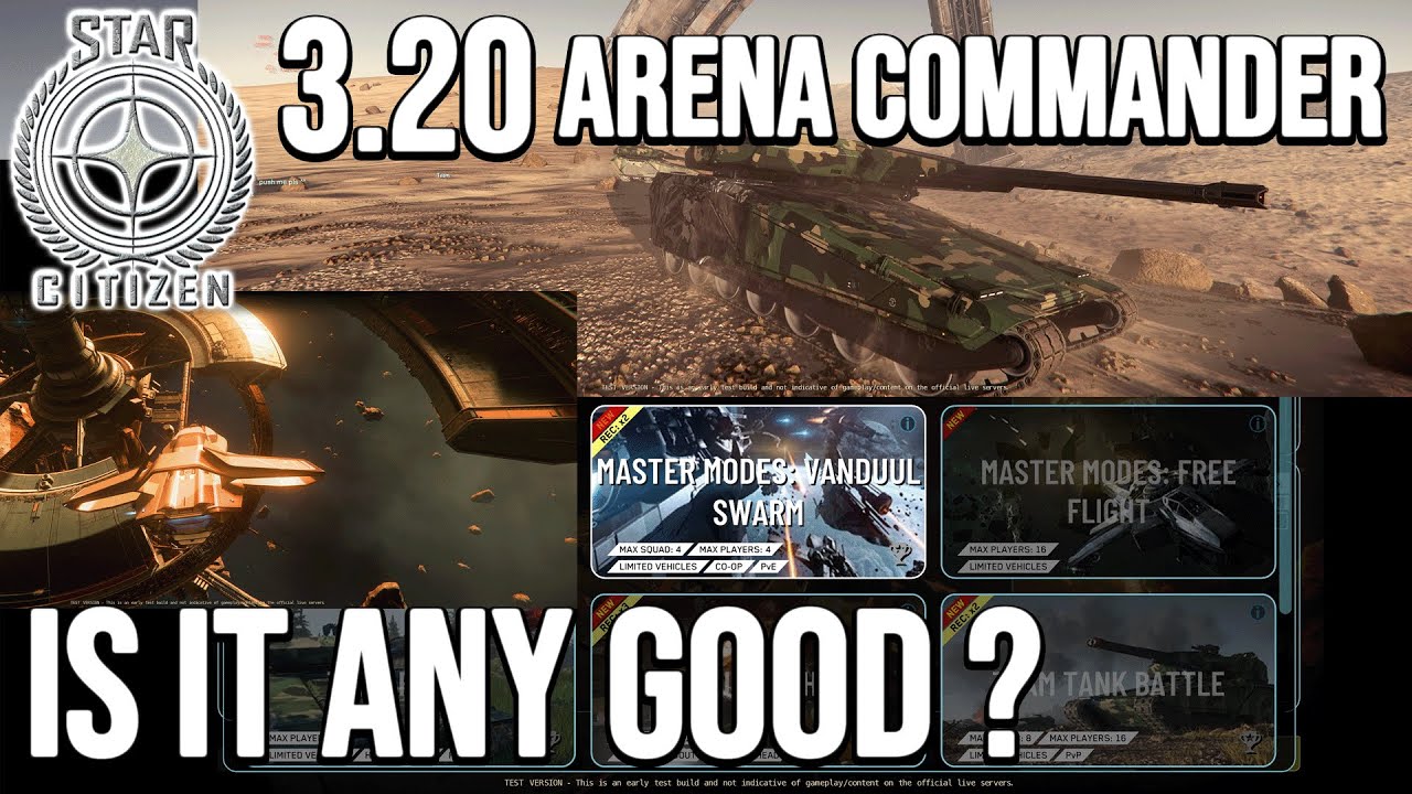 Is Arena Commander good in Star Citizen 3.20 ? - YouTube