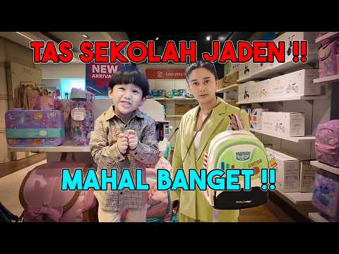 DENISE BELI TAS SEKOLAH JADEN !!