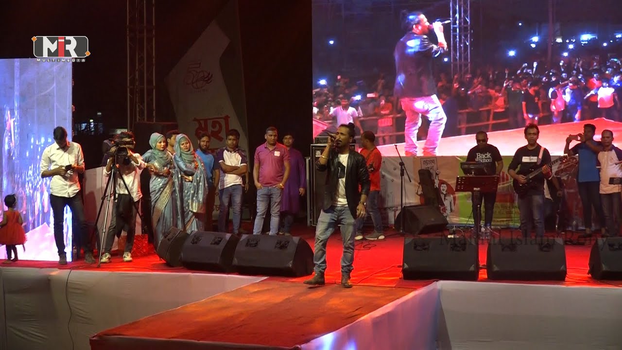 New Bangla Mashup Song | Pulak Adhikary | Live Concert Show | Mega Stage | Purbani Group Picnic ...