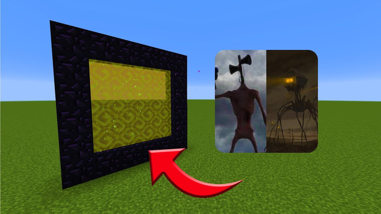 How To Make A Portal To Dimension In Minecraft! - YouTube