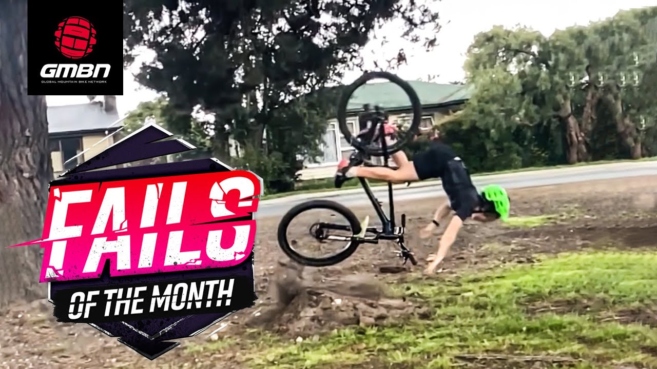 The Craziest Mountain Bike FAILS OF The Month! | GMBN FAILS & BAILS ...