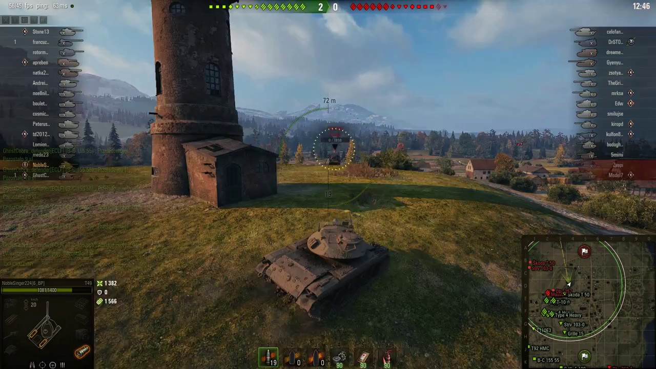 World of Tanks T49 THIS IS AMERICA! - YouTube