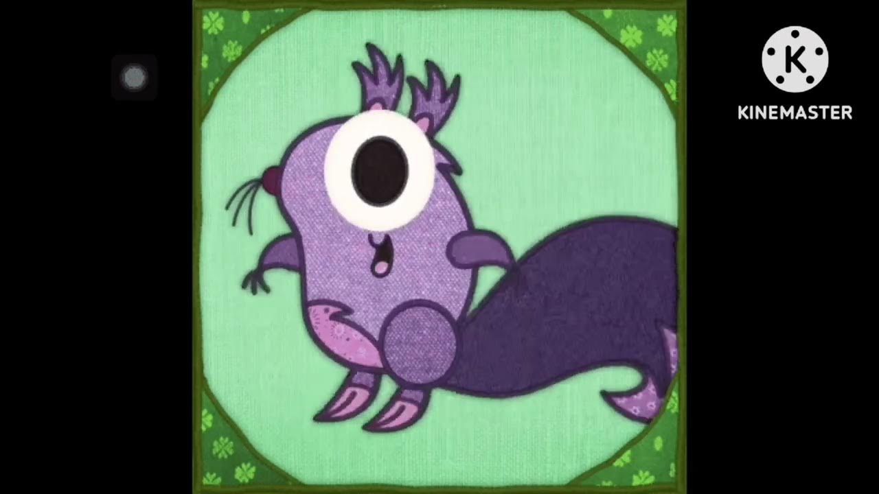 Patchwork squirrel we are dancing to playing games - YouTube