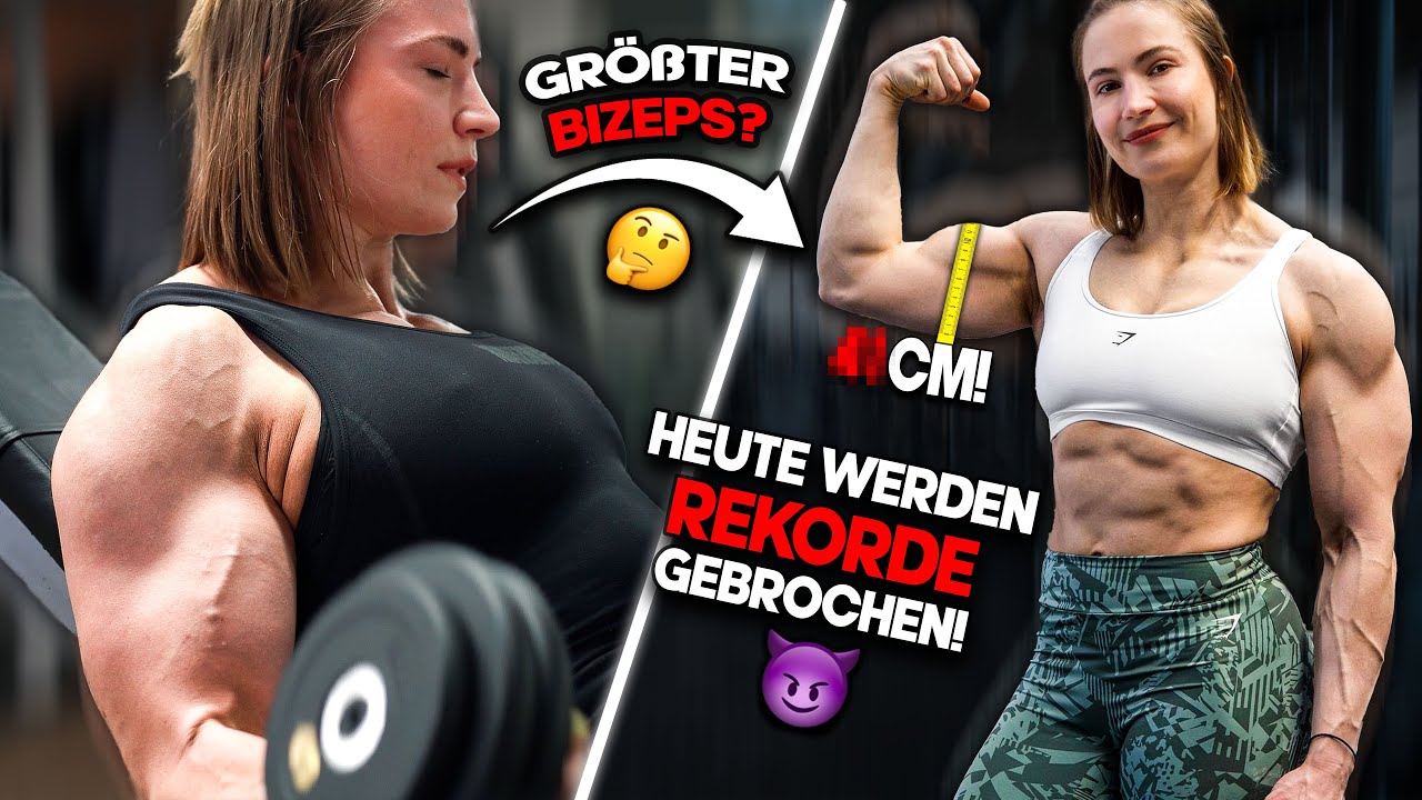 Next Stop 50er Arme! Bizeps messen nach Cheat Curls! - YouTube