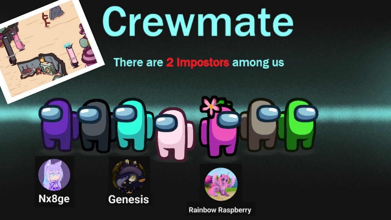 [Among Us] April Fool with..."Genesis & Nx8ge" kind of short - YouTube