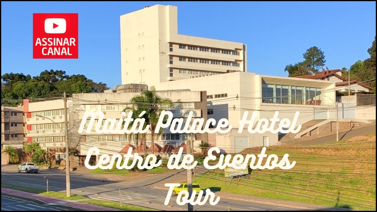 Maitá Palace Hotel: Centro de Eventos - Tour - YouTube