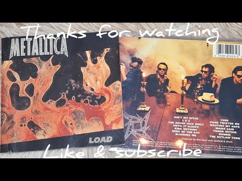 METALLICA - LOAD CD UNBOXING #cdunboxing #metallica - YouTube