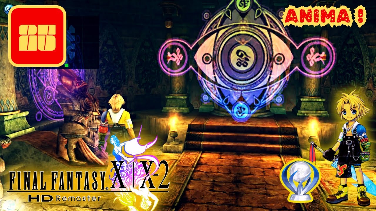 Final Fantasy X(HD Remaster)#25 - Baaj Temple, ANIMA Aeon e claustro de ...