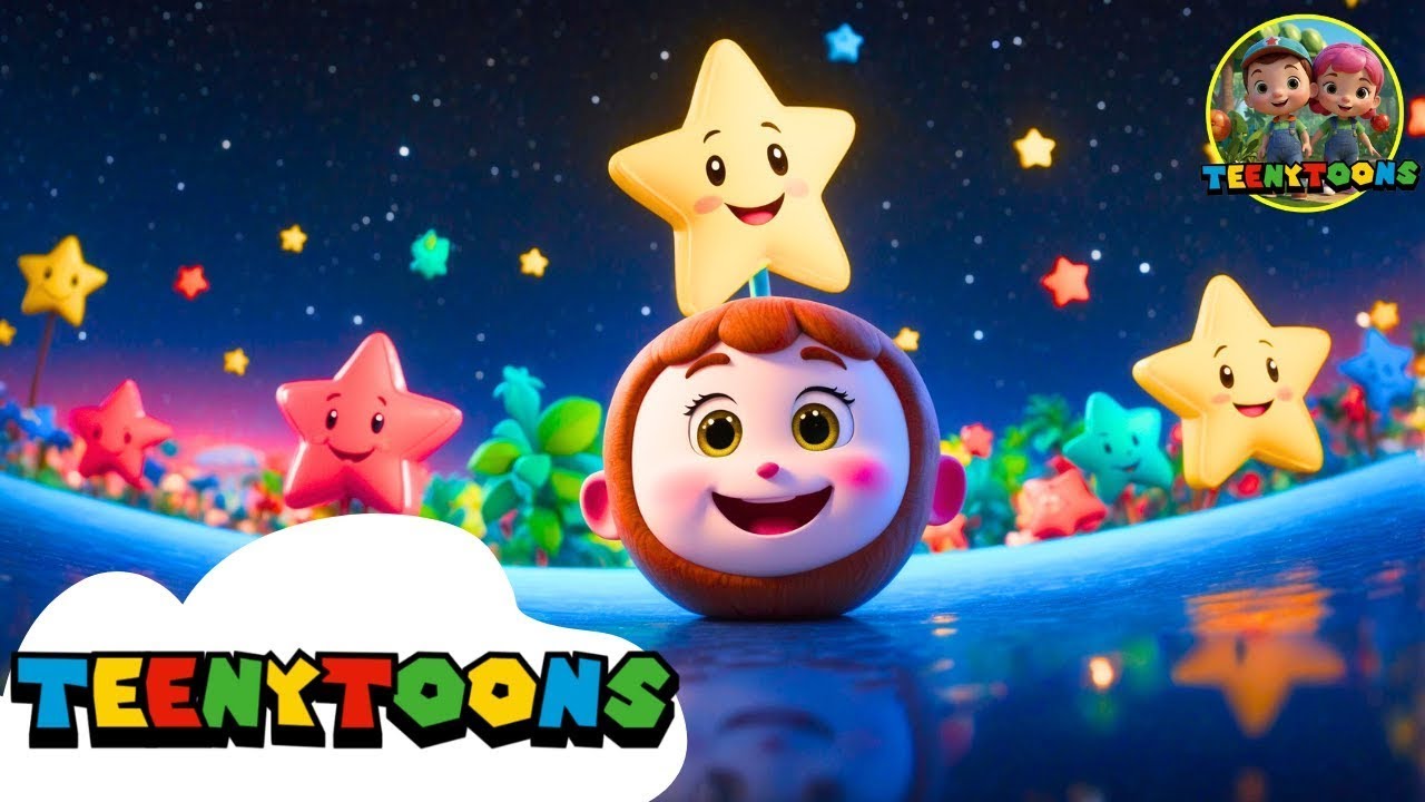 Twinkle Twinkle Little Star | | Finger Family Song | Daddy Finger song ...