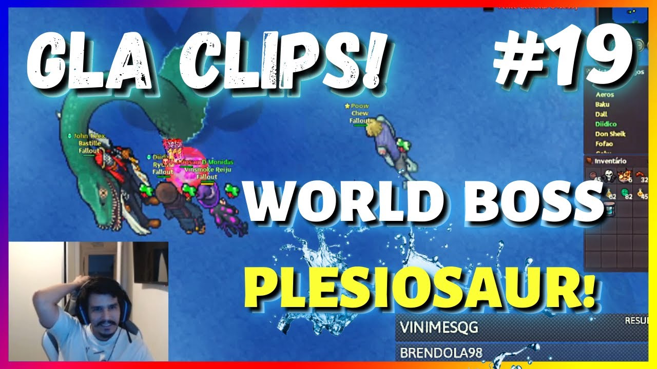 GLA Clips #19 | WORLD BOSS LITTLE GARDEN PLESIOSAUR! | Grand Line ...