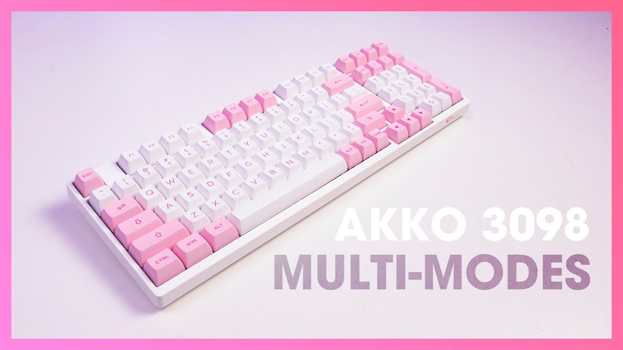 AKKO 3098 Multi-Modes Review | Giá Rẻ, Nhiều Tính Năng, Keycap Xịn ...