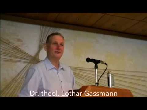 DIE UNTERWANDERUNG DER EVANGELIKALEN. Vortrag von Dr. Lothar Gassmann ...