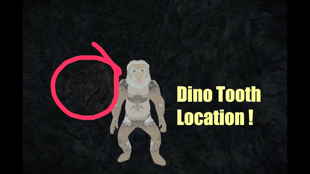 Sapien Roblox- Dino Tooth Location l Quick Guide #2 - YouTube