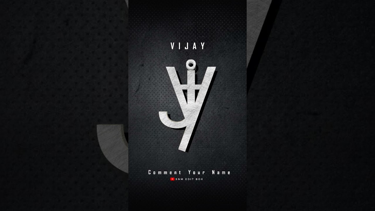 Vijay Name Hd Logo