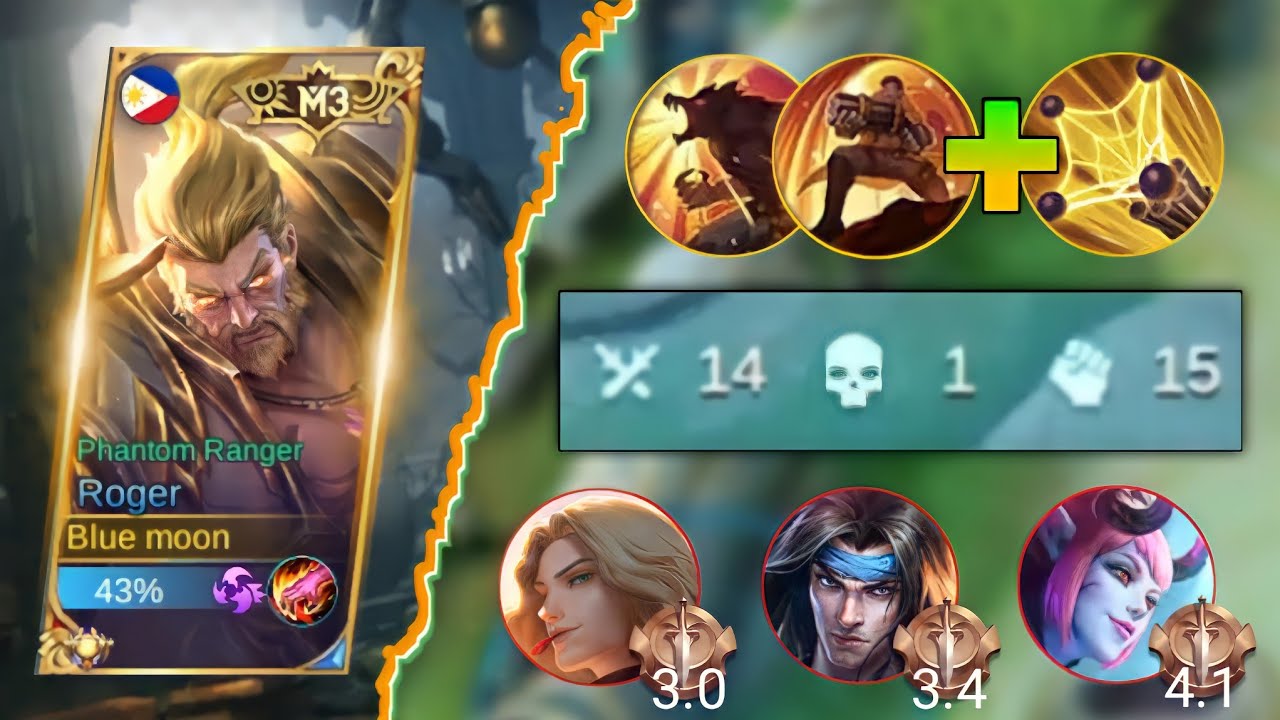 TRY THIS ROGER INFINITE ONE SHOT COMBO AND LET YOUR ENEMIES BARREN ...