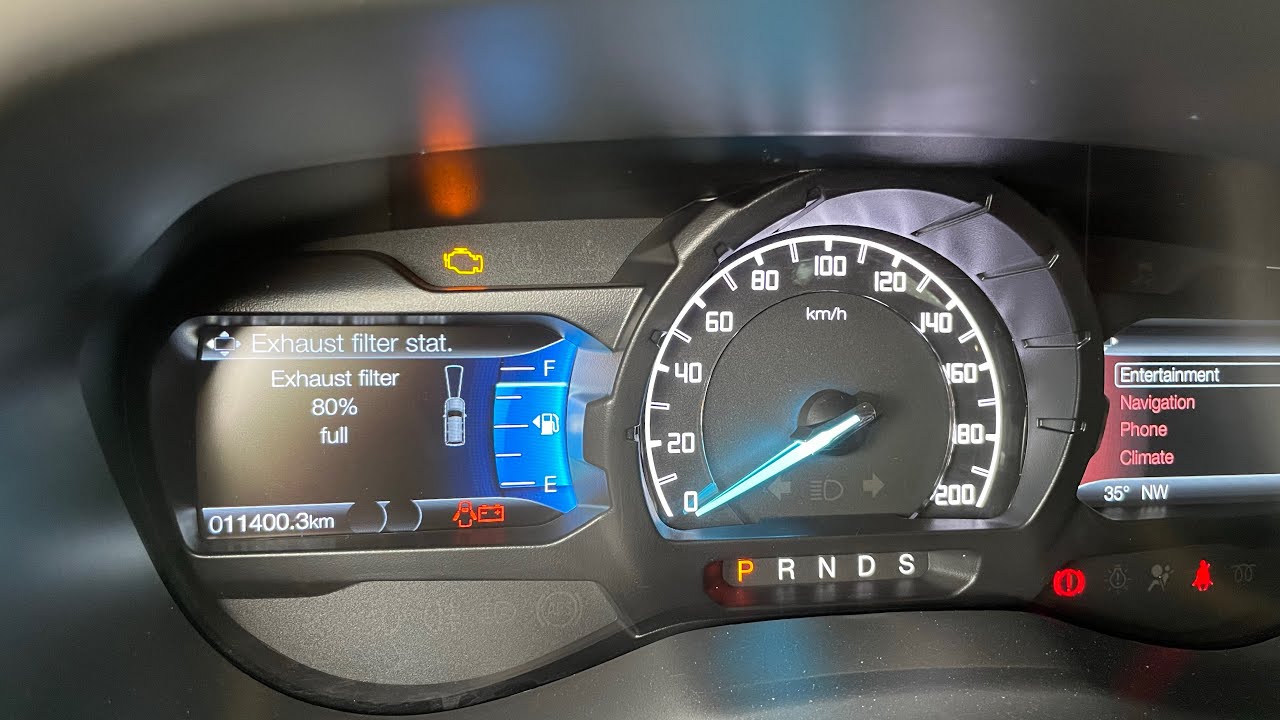 Kích hoạt tính năng tự dọn bầu lọc khí xả DPF trên Ford Everest BiTurbo ...
