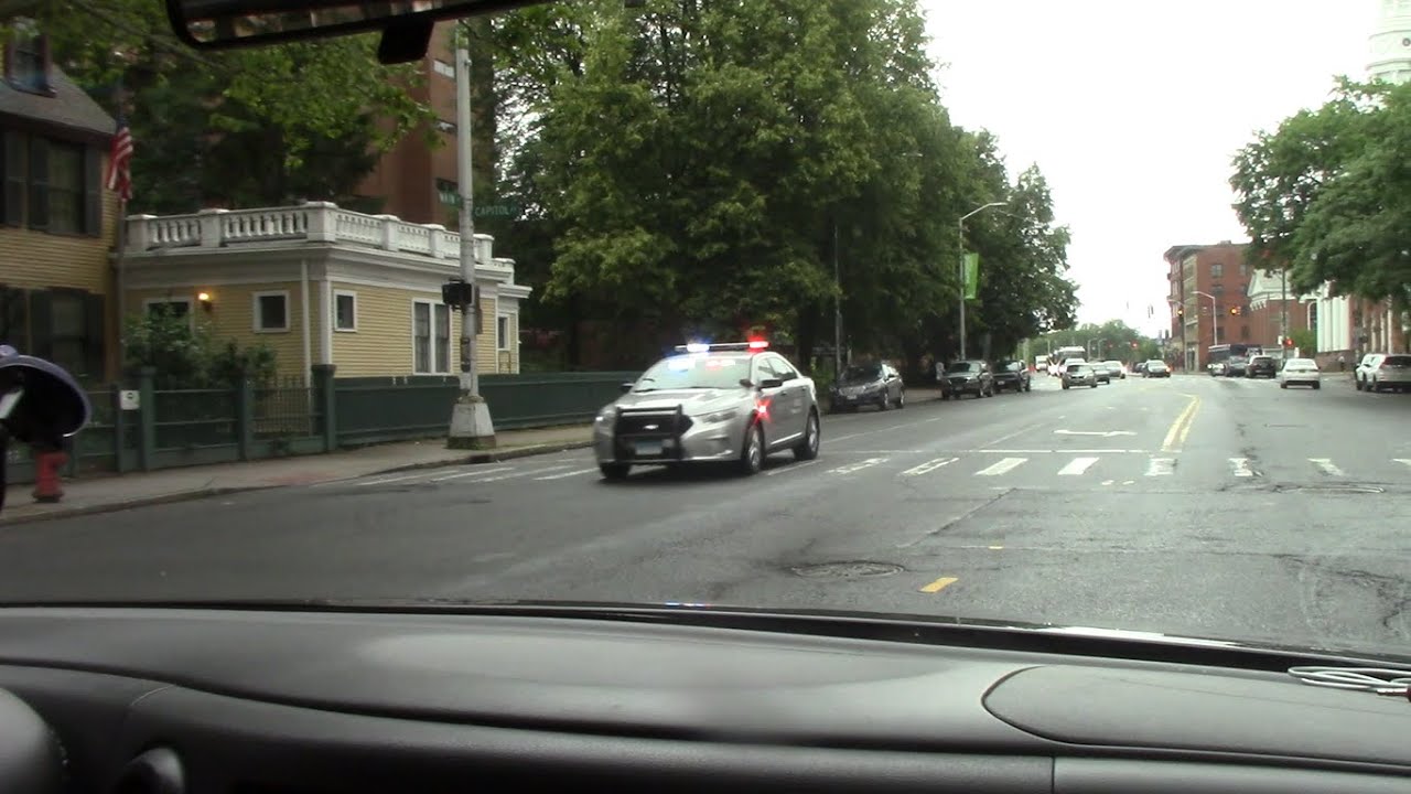 Connecticut State Police Responding - YouTube