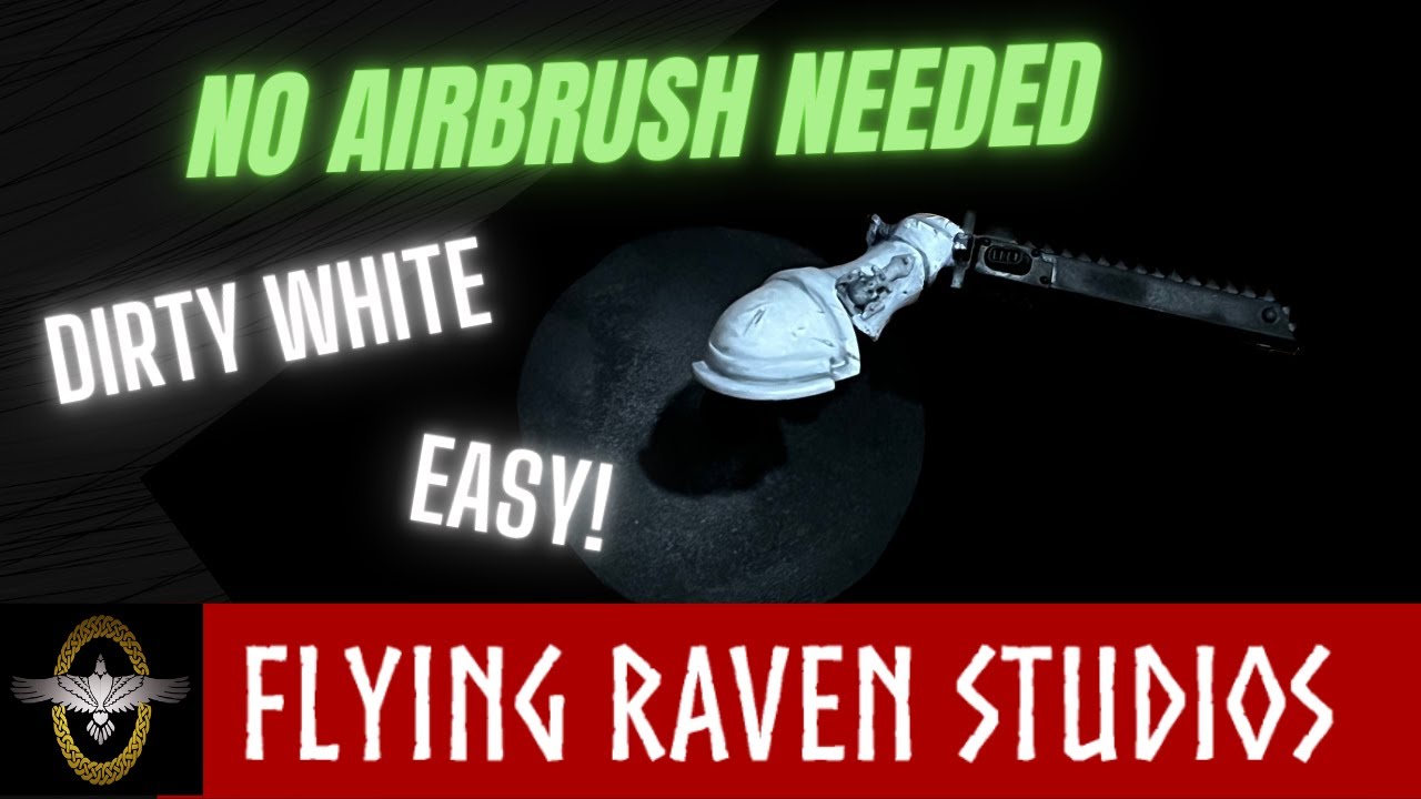 White Armour. How to paint a perfect white for all your needs. - YouTube