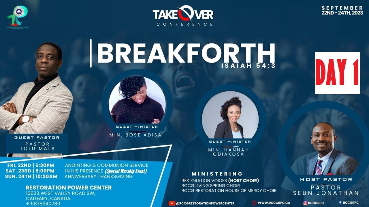 Takeover Conference 2023 : Day 1 - YouTube