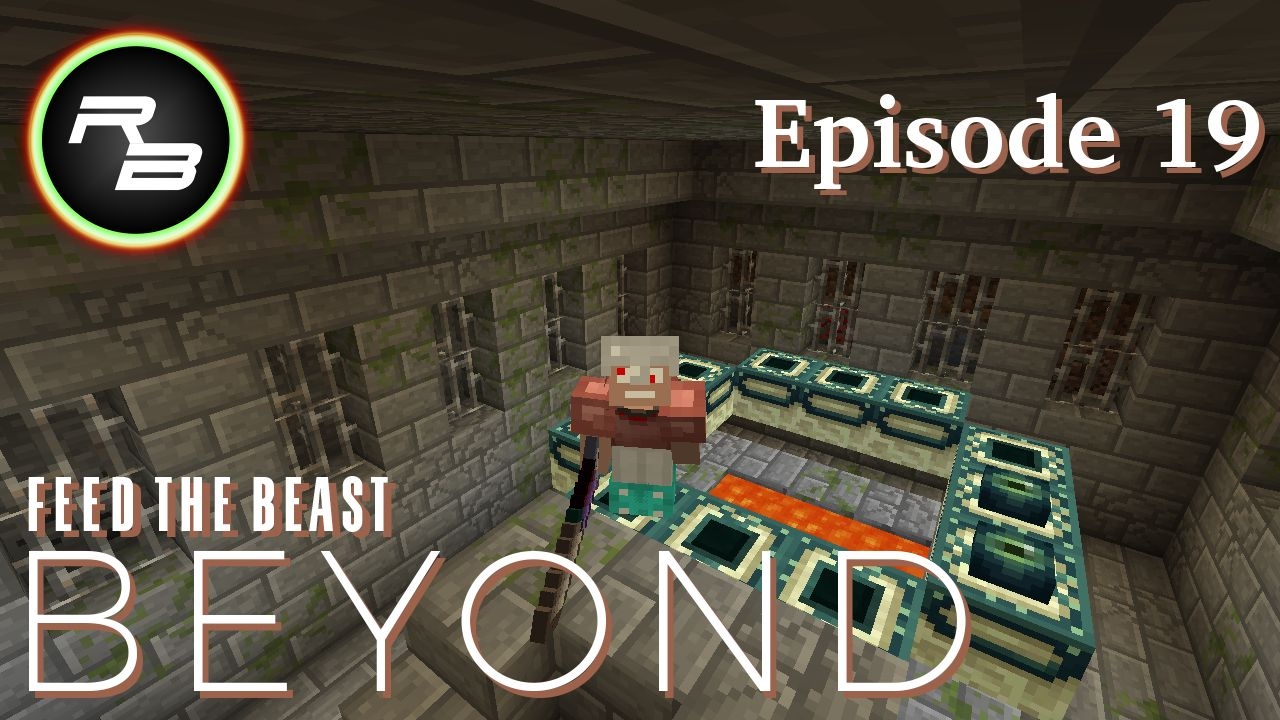Modded Minecraft : FTB Beyond : Ep 19 : Strongholds & Blaze Spawners - YouTube