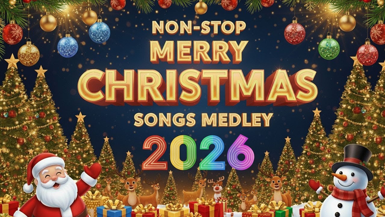 Nonstop Christmas Songs Medley 2026 🎅🏼 Best Xmas Songs Collection - YouTube