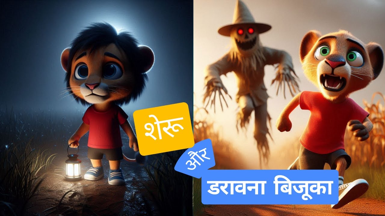 Sheru aur Bijuka | Bijooka Kaka | Scary Bijuka | Scarecrow | Horror ...