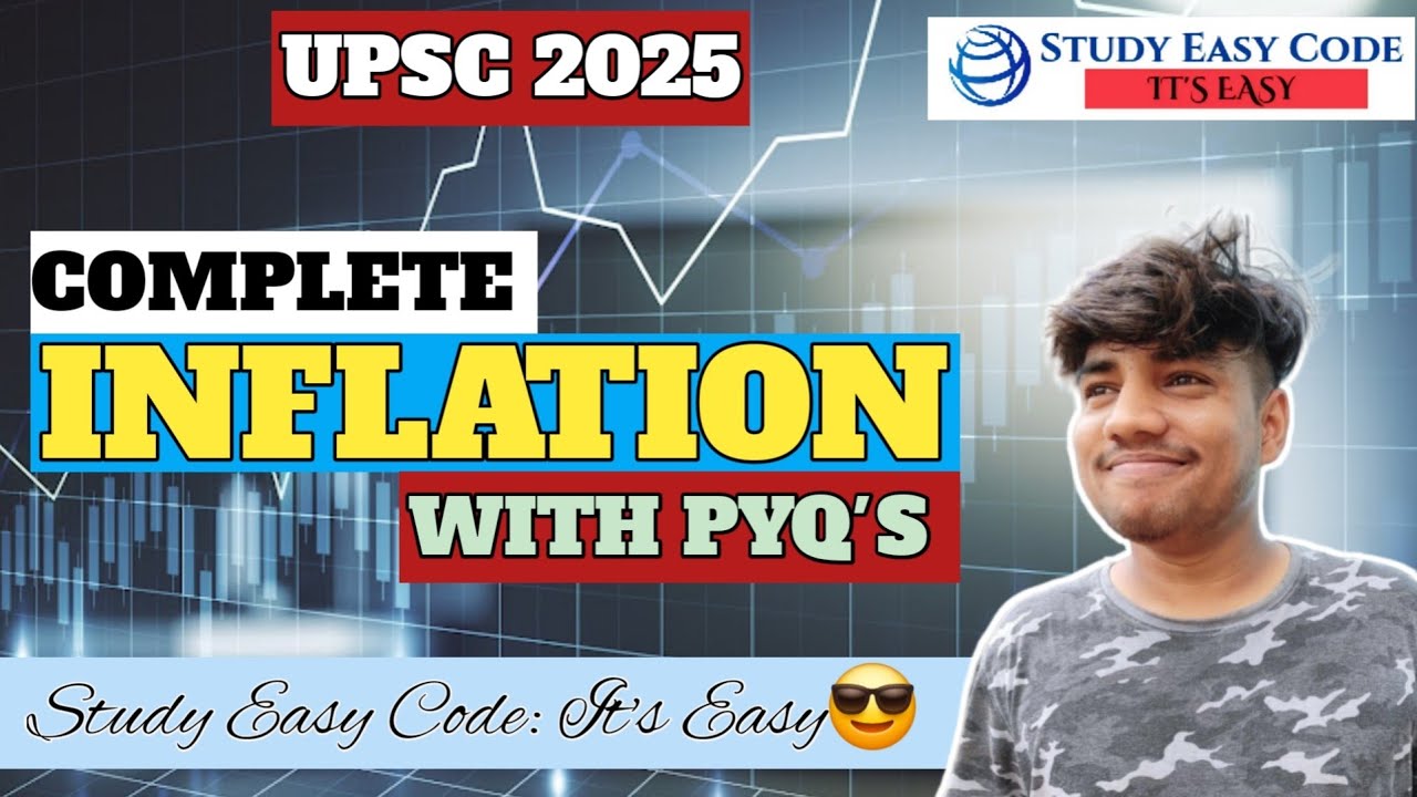 INFLATION WITH PYQ'S | UPSC PRELIMS 2025 | RAJAT YADAV | STUDY EASY CODE - YouTube