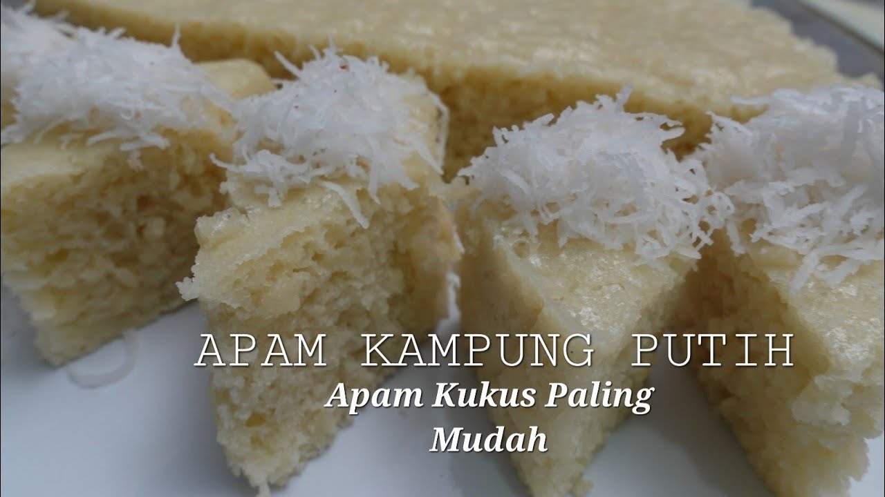 Resepi Apam Kampung Putih | Resepi Paling Mudah Dalam Semua Keluarga ...
