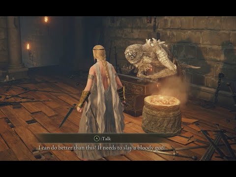 Elden Ring - Hewg's Pursuit of a God-Slaying Weapon (Special Dialogue 2 ...