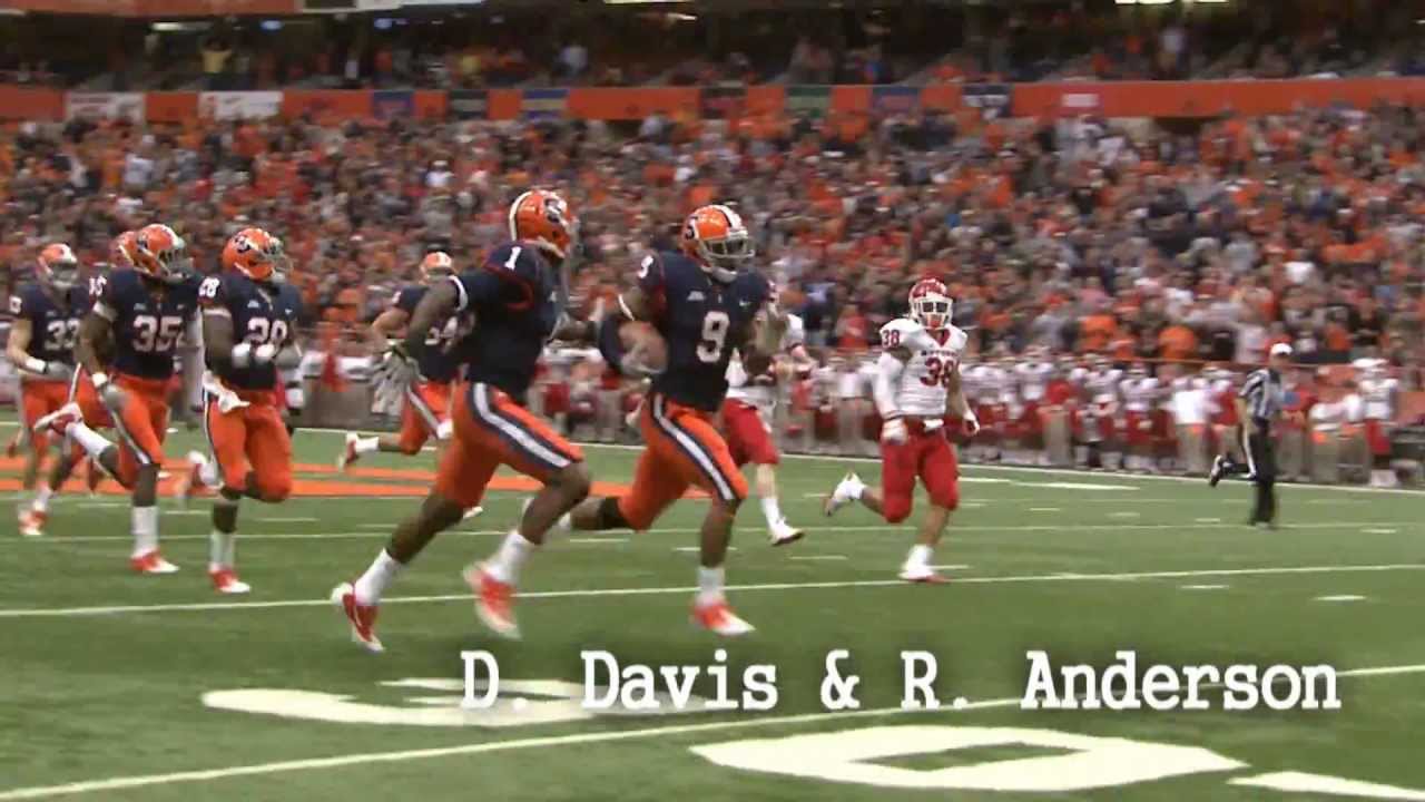 Fumble Recovery Touchdown - Syracuse Football - YouTube