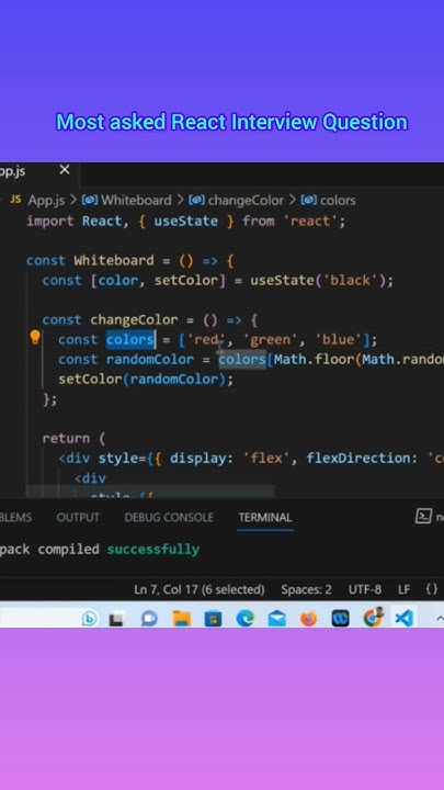 Most asked React Js Interview question pt4 😎 #shorts #reactjs #javascript - YouTube