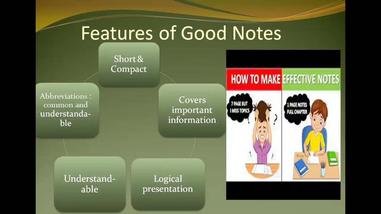 English C9 Notes Making 26 08 - YouTube