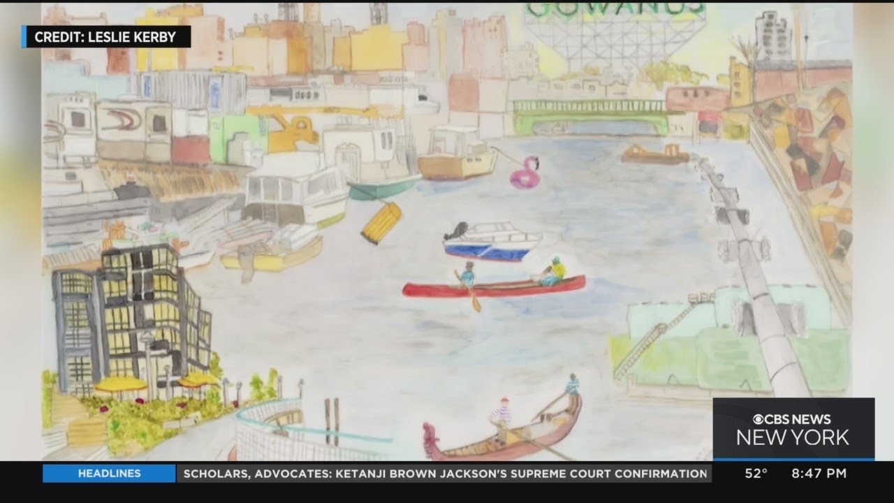 Art project reimagines life along Gowanus Canal - YouTube