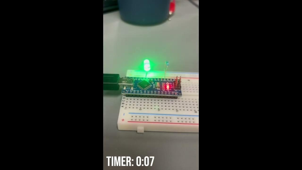 ATmega328P ISR Timer Circuit - YouTube