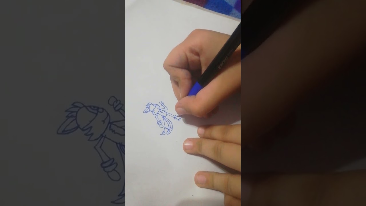 How to Draw Tails (Sonic) - YouTube