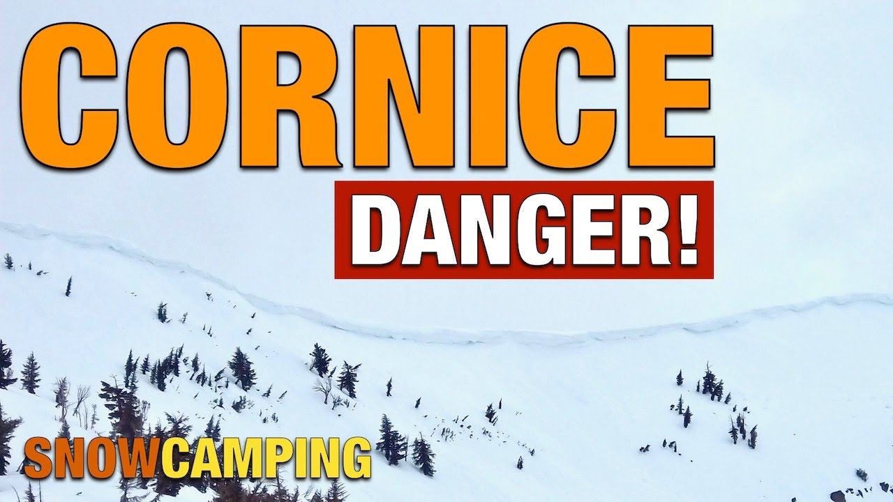 Snow Cornice - Winter Danger - YouTube