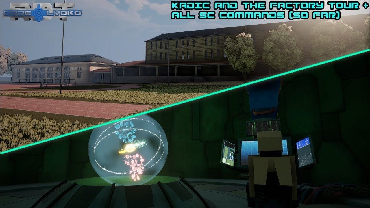 Code Lyoko: RDT Alpha - Kadic and Factory Tour + All SC Commands (Alpha ...