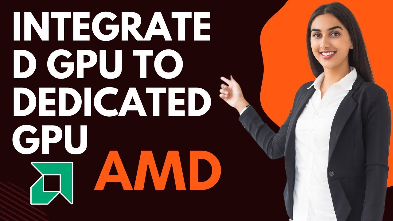 Easily switch from integrated GPU to dedicated GPU in AMD. - YouTube