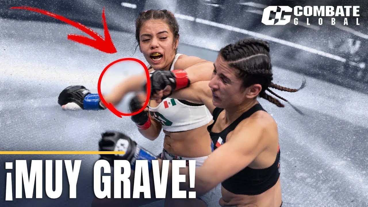 ¡PASÓ de la RAYA! | Jharely Reyes vs Melissa Gómez | Combate Global #37 ...
