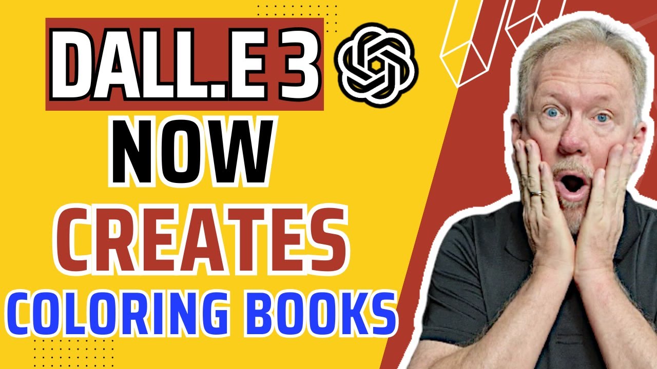 Dall.e 3 Can Now Create Coloring Books - YouTube