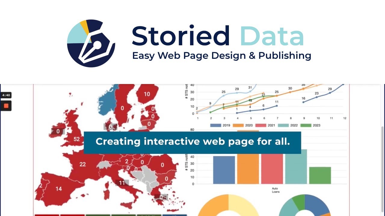 Web Page Design Made Easy With Storied Data - YouTube