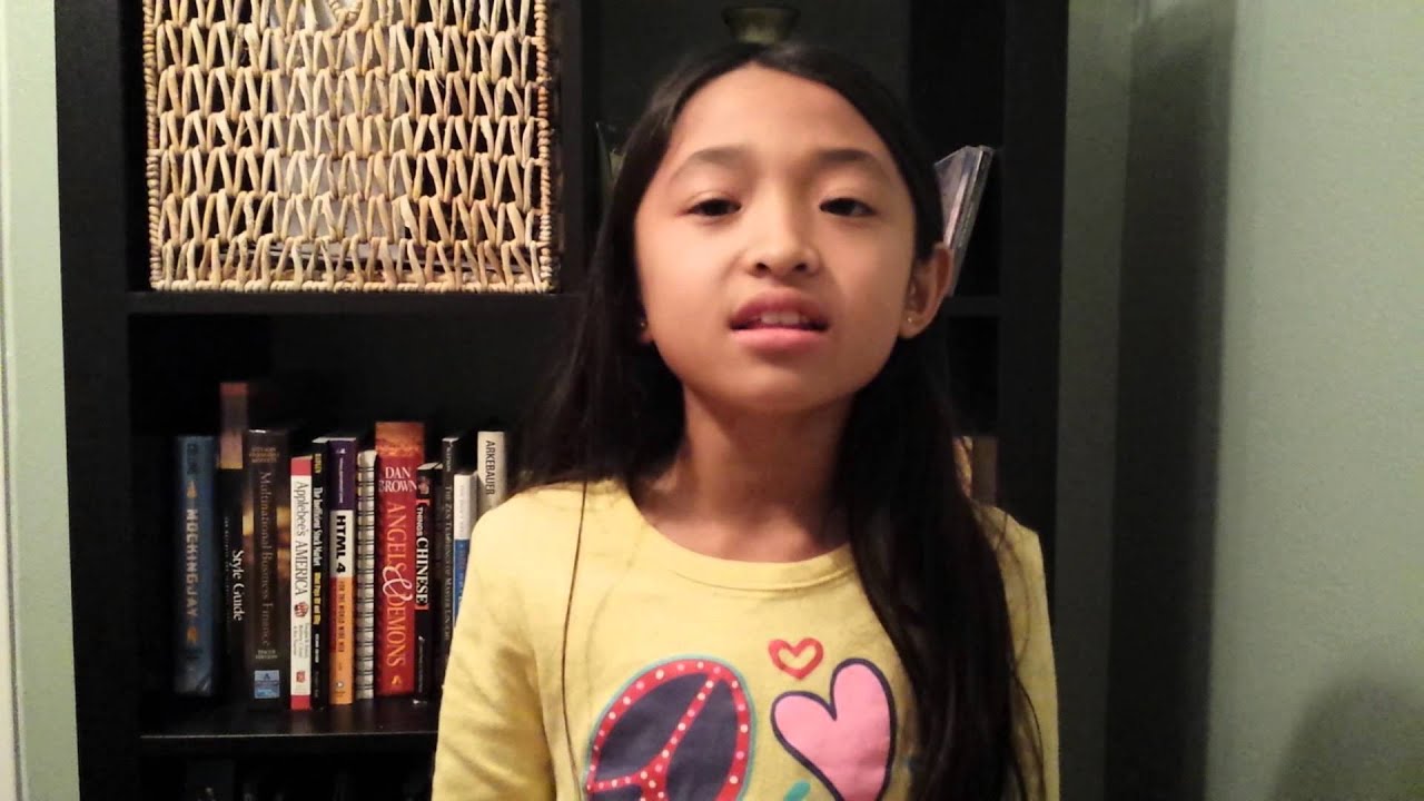 Kaitlyn Perry 7 year old Unconditionally - YouTube