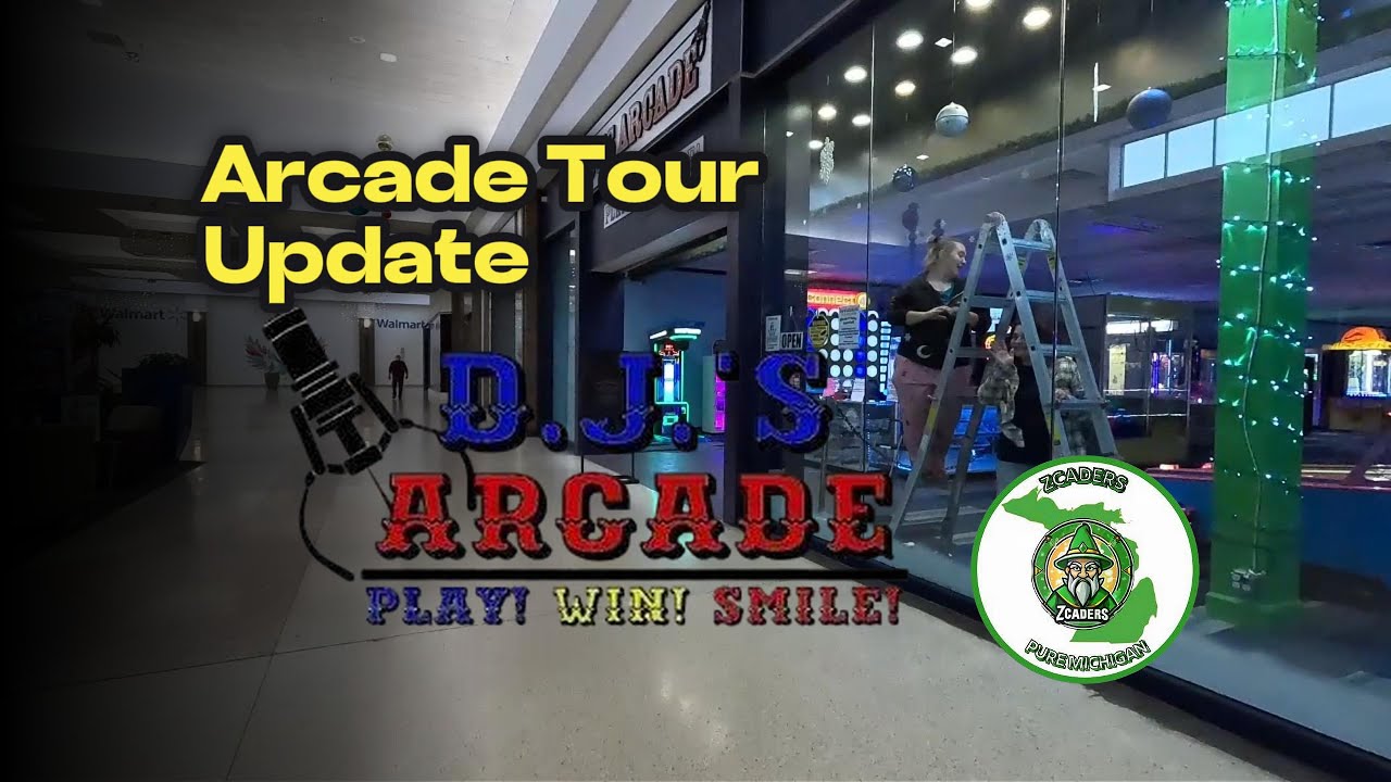 Unbelievable Upgrades! Explore DJ's Arcade Jackson, MI - YouTube