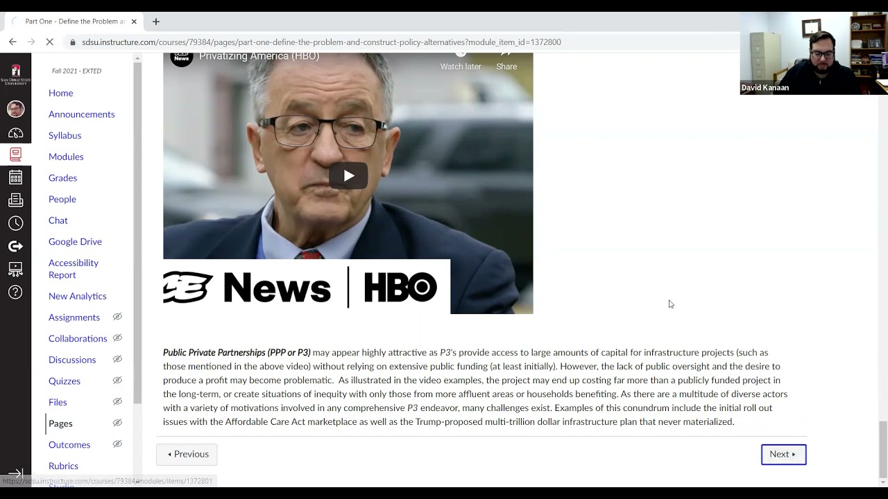 PA 460 Module 3 Overview - YouTube