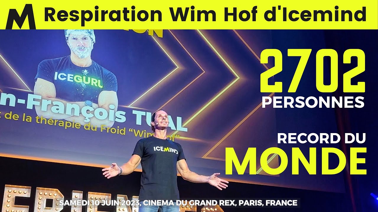 Icemind Respiration Wim Hof - World Record 🏆 - YouTube